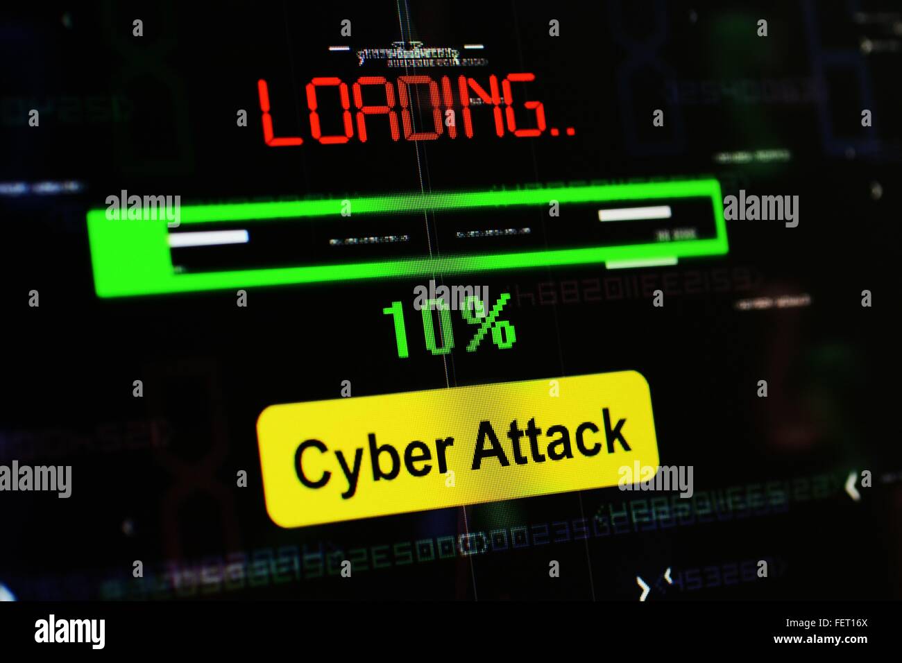 Loading cyber attack Stock Photo - Alamy