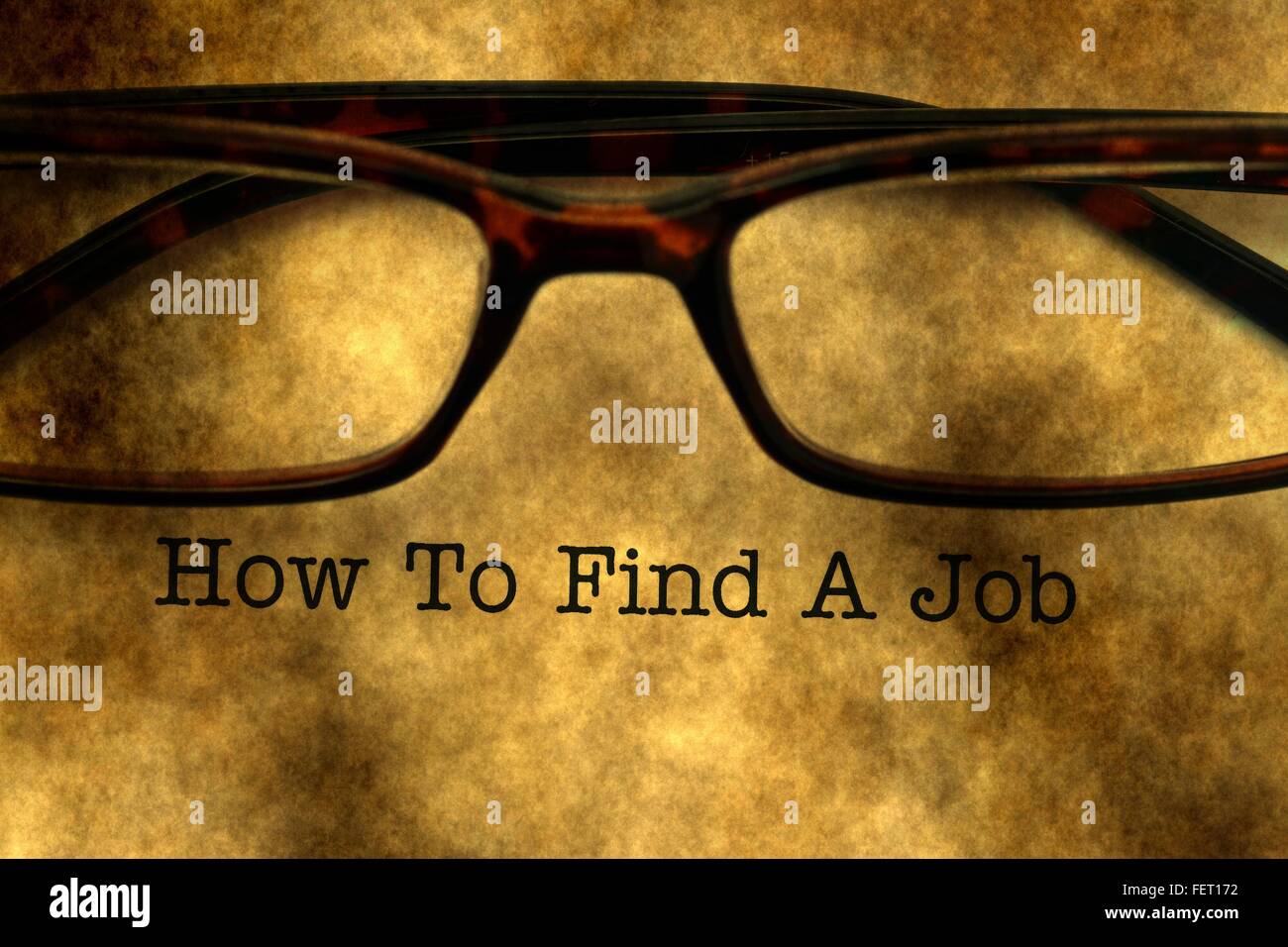 How to find a job Stock Photo - Alamy