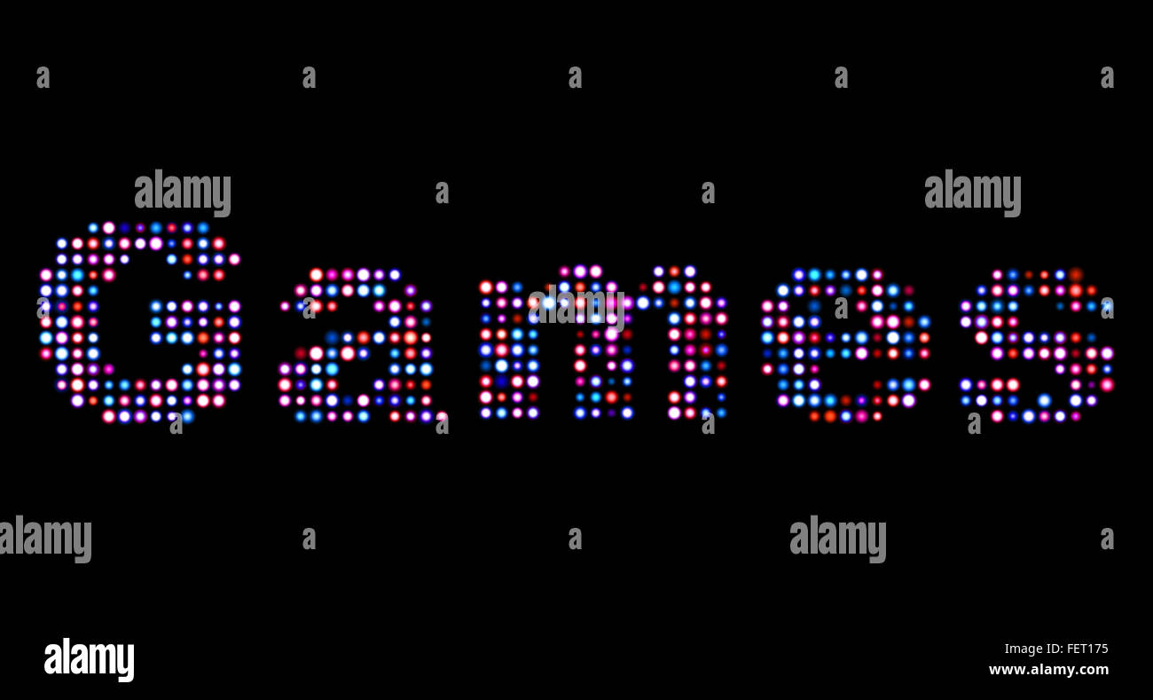 Gambler led text hi-res stock photography and images - Alamy