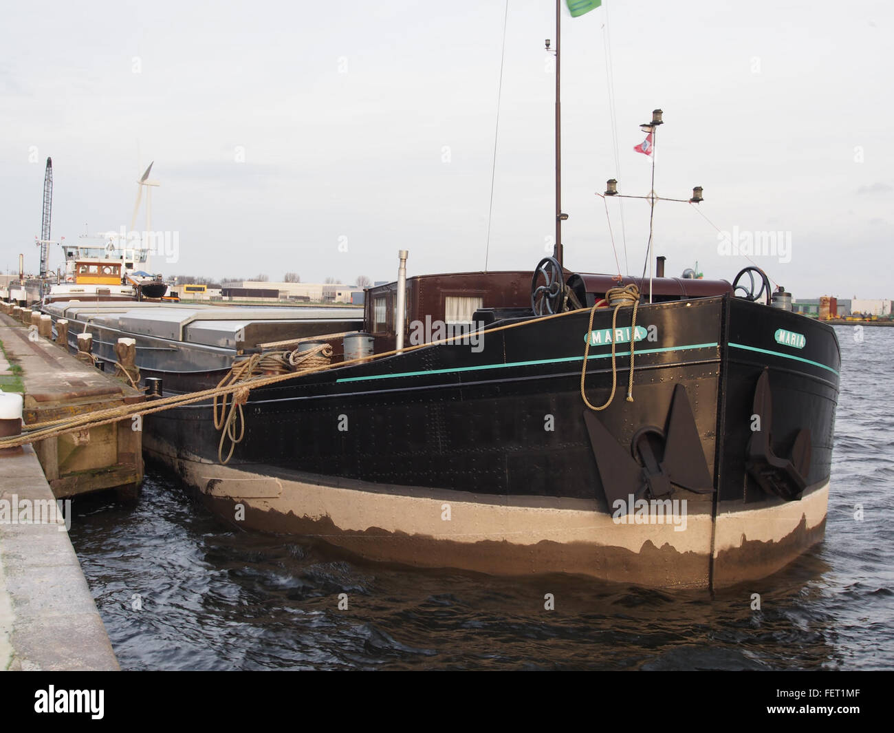 Maria (ship, 1927) ENI 02302342 Port of Amsterdam Stock Photo - Alamy