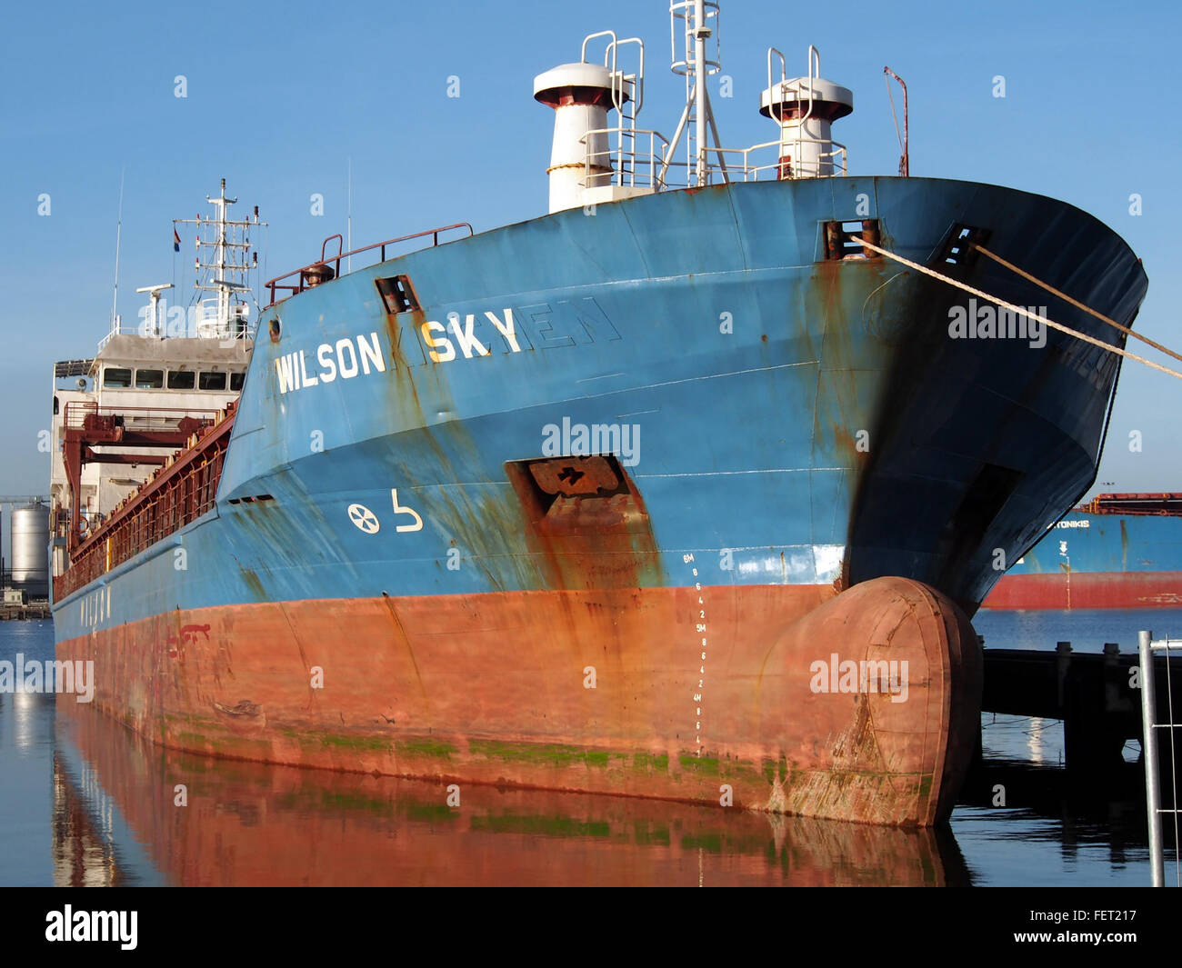 Wilson Sky, a vessel with IMO number 9017393, is registered under the ...
