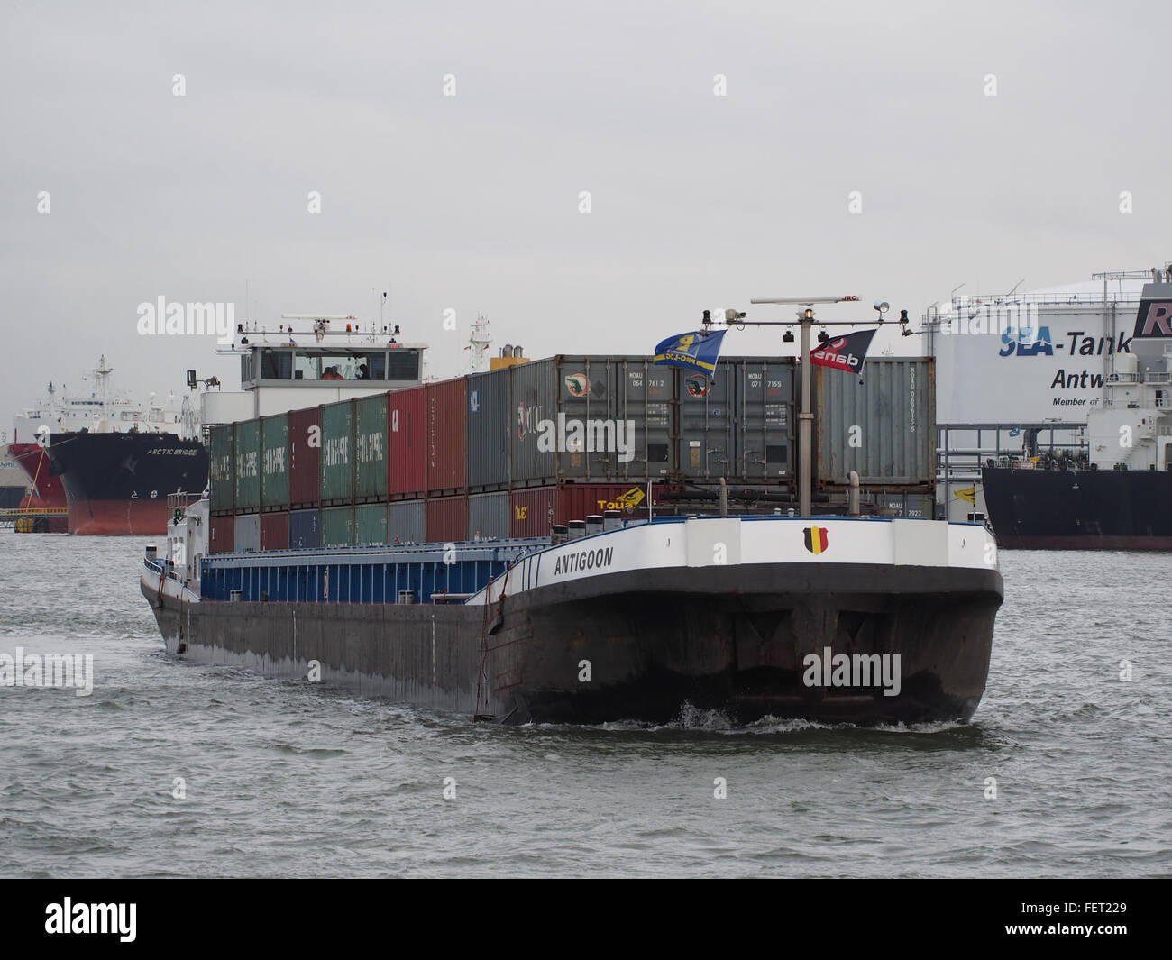Antigoon (ship, 2002) Port of Antwerp pic5 Stock Photo - Alamy
