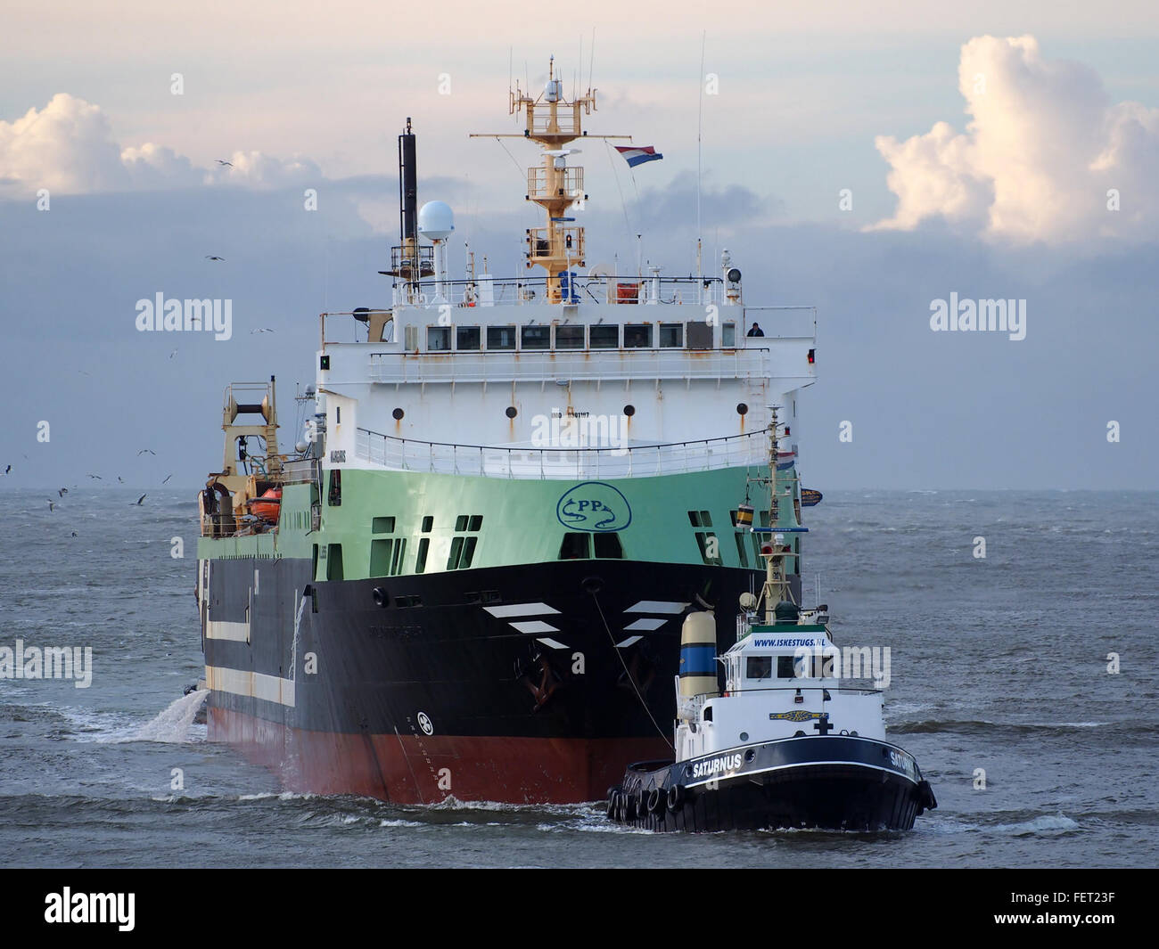 The Margiris, a 1985-built ship, identified by IMO 8301187, enters the ...