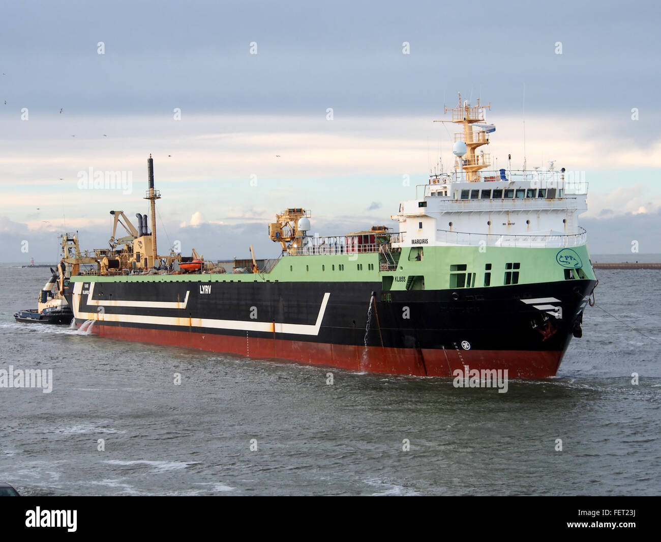 The Margiris, a ship built in 1985 and registered under IMO 8301187, is ...