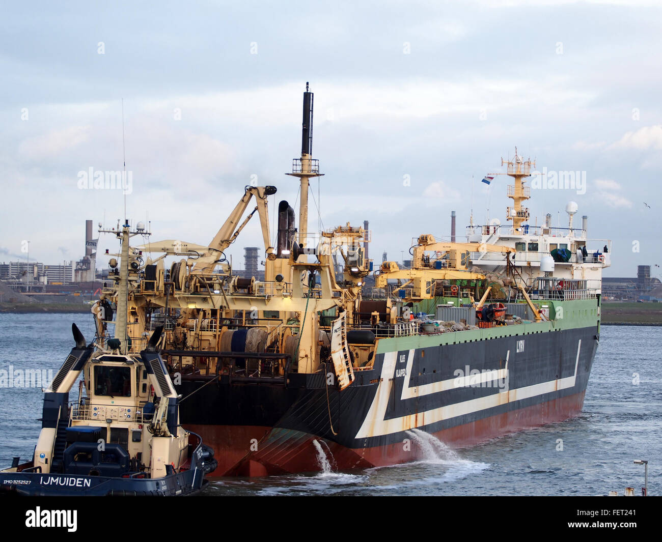 The Margiris is a large cargo vessel, built in 1985, seen entering the ...