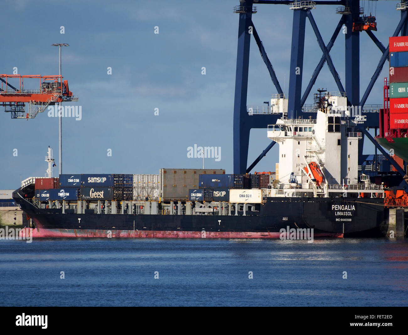 Pengalia (ship, 2008) IMO 9440588 Port of Rotterdam Stock Photo - Alamy