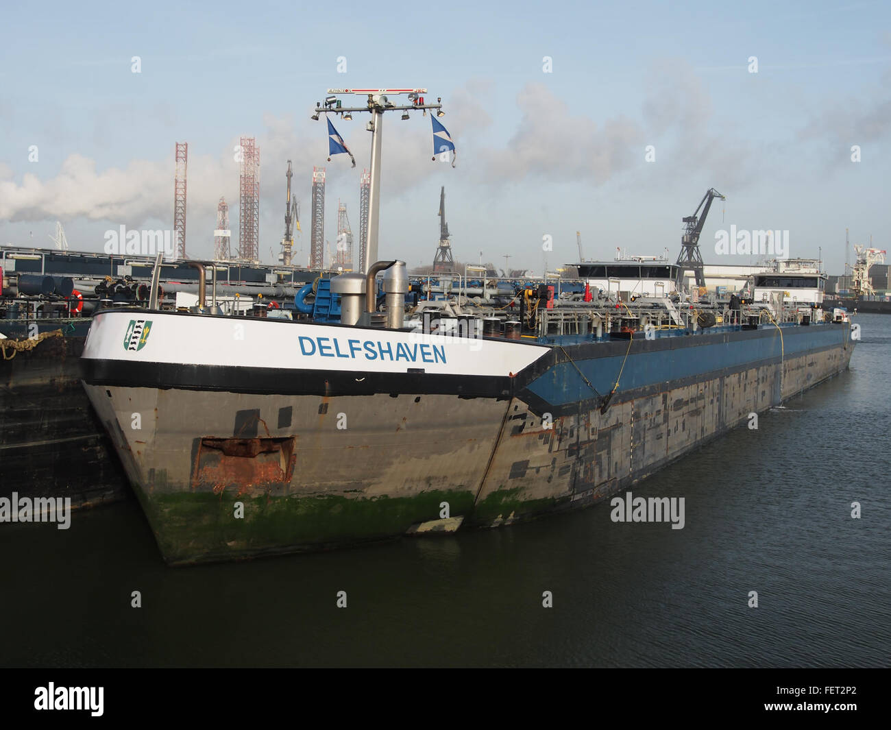 Delfshaven (ship, 2006) ENI 02327505 Welplaathaven Port of Rotterdam ...