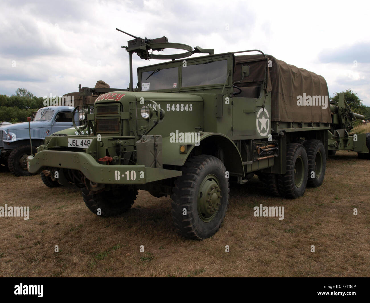 Mack No7 Gun Tracktor Stock Photo - Alamy