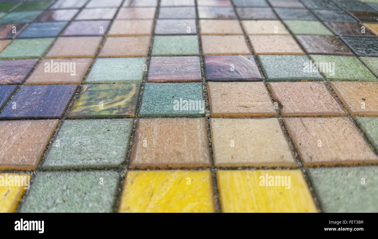 Colored tiles hi-res stock photography and images - Alamy