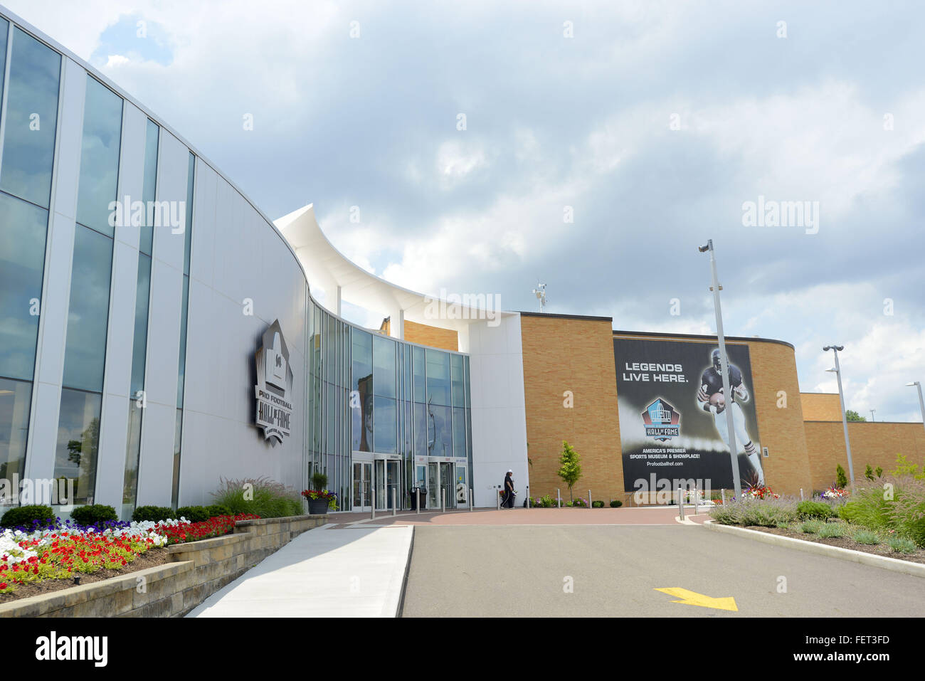 Canton, Ohio, USA. 30th June, 2013. General exterior views of the Pro ...