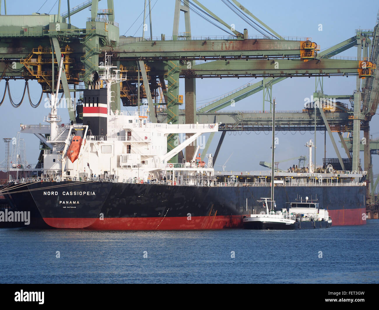 The Nord Cassiopeia, a 2012 vessel with IMO 9478846, is seen docked at ...