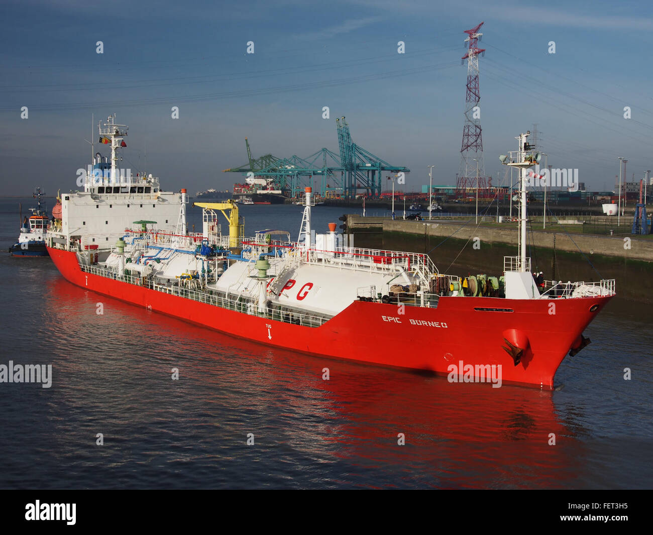 2010 imo 9519535 berendrechtlock port of antwerp pic4 hi-res stock ...