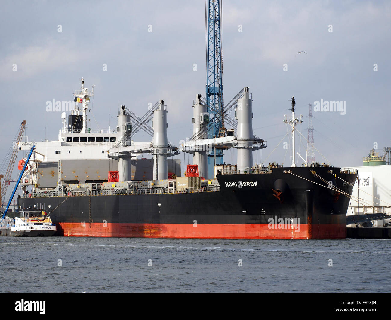 The Momi Arrow, a vessel built in 2009 and registered under IMO 9385506 ...