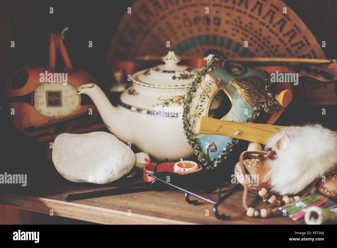 Teapot with design hi-res stock photography and images - Alamy