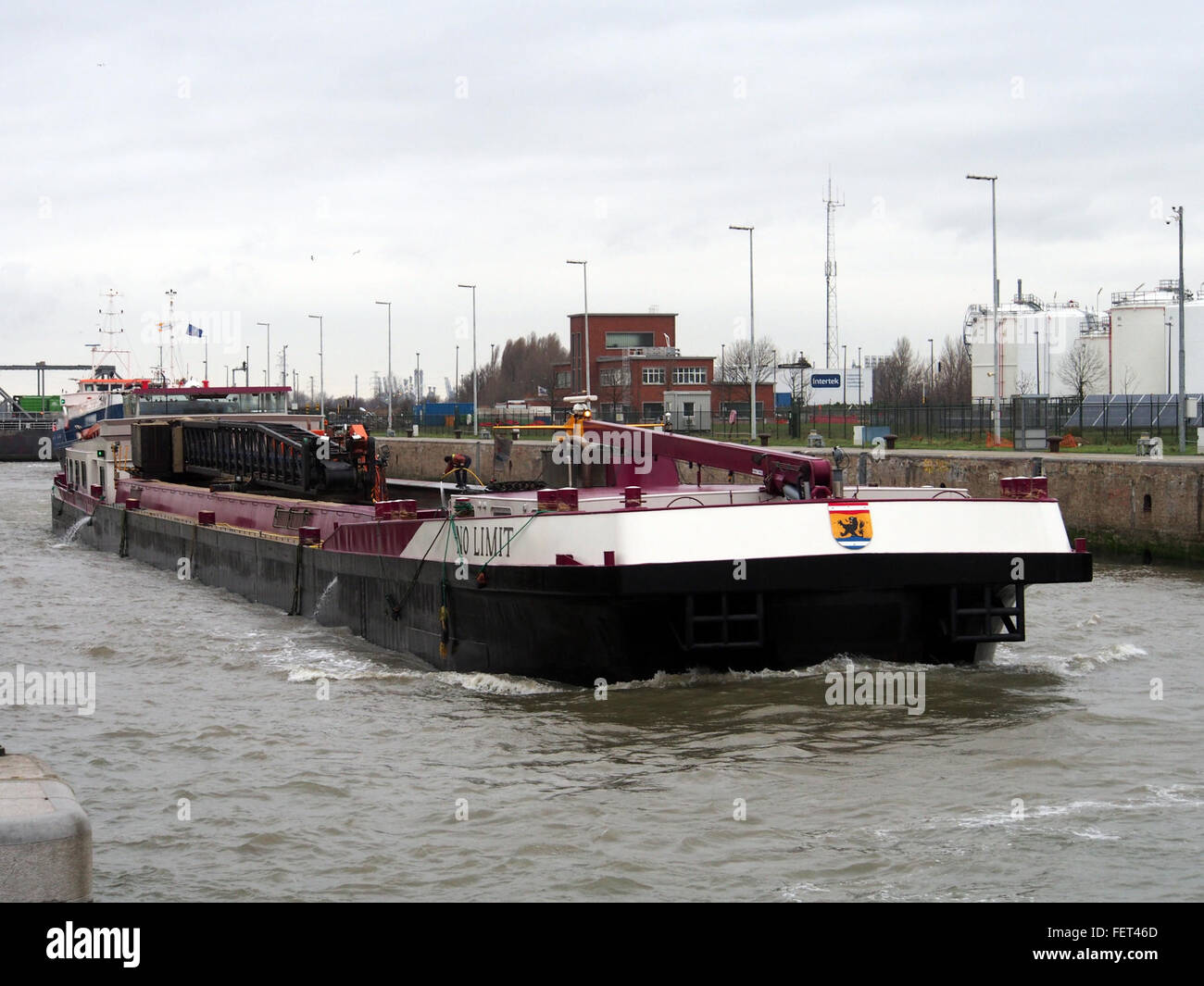 No Limit (ship, 2004) ENI 02326544 Port of Antwerp pic2 Stock Photo - Alamy