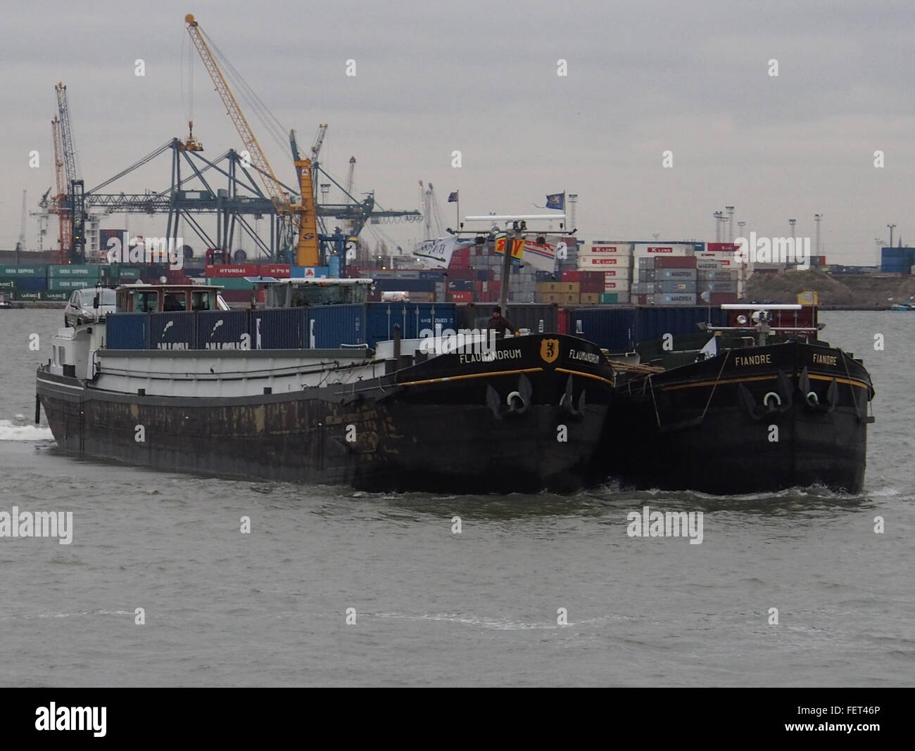 The Fiandre and Flaumandrum, ships identified by ENI numbers 06001396 ...