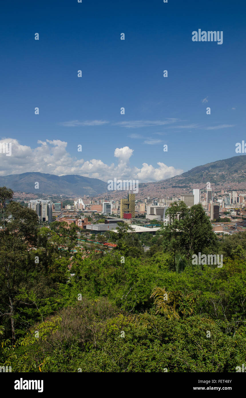 Views over the city of Medellin, Antioquia, Colombia Stock Photo - Alamy
