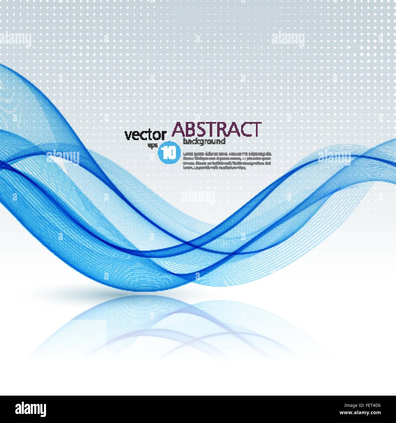 Abstract vector background, blue wavy Stock Vector Image & Art - Alamy