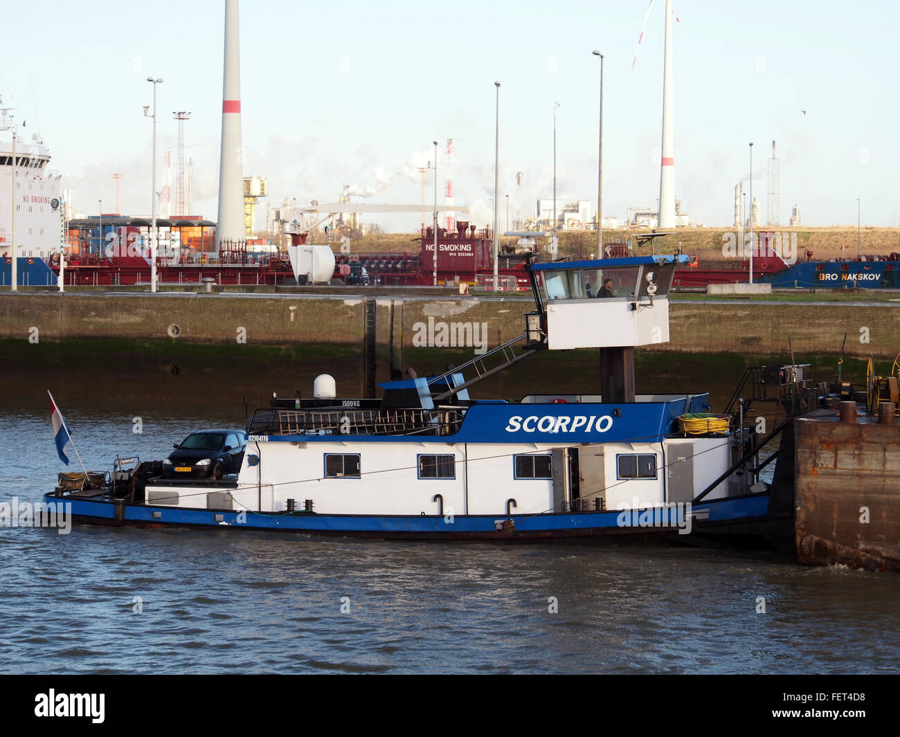 Scorpio tugboat hi-res stock photography and images - Alamy