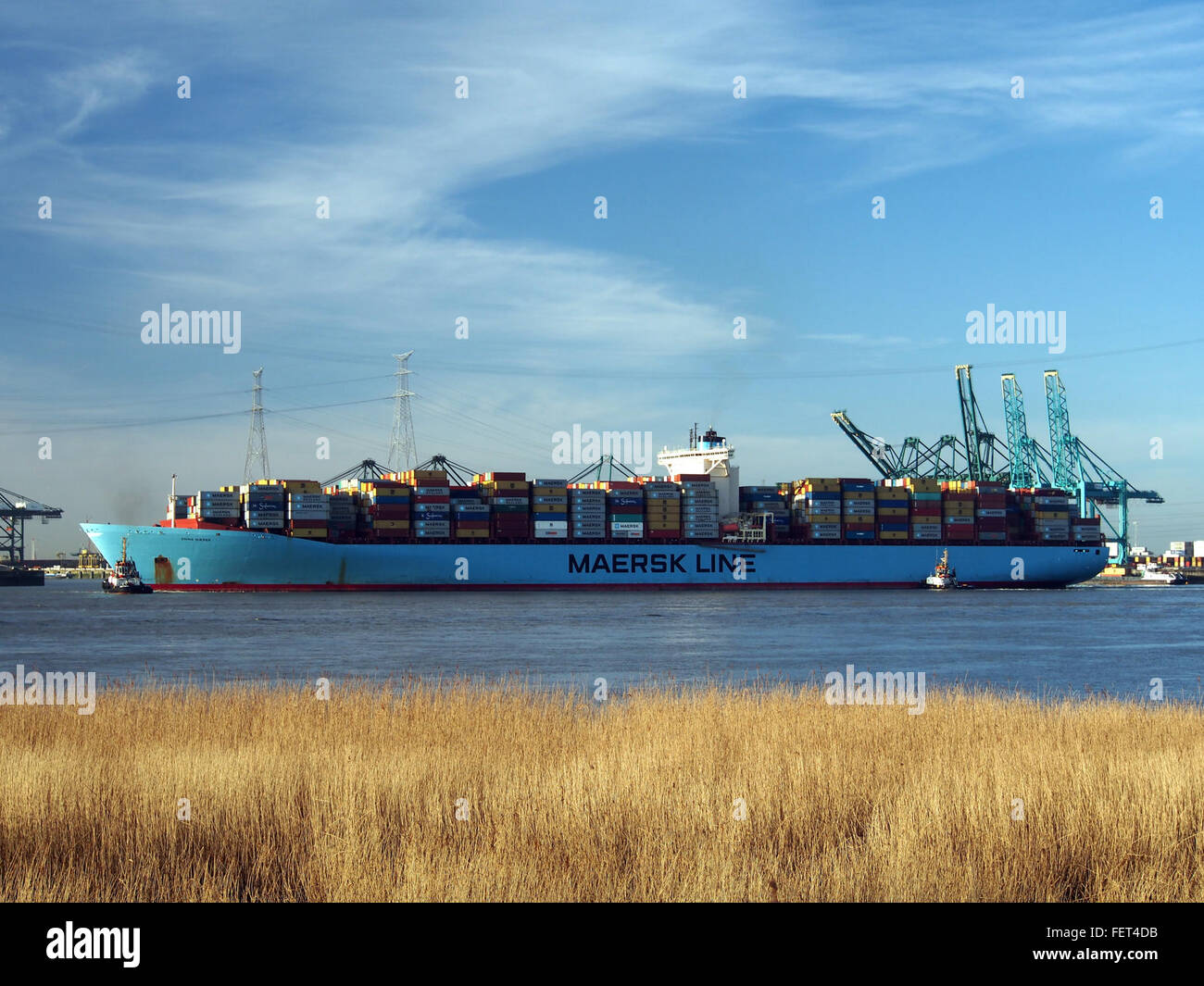 Emma maersk hi-res stock photography and images - Alamy