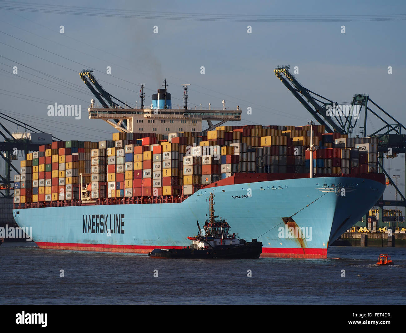 Emma Maersk Ship High Resolution Stock Photography and Images - Alamy