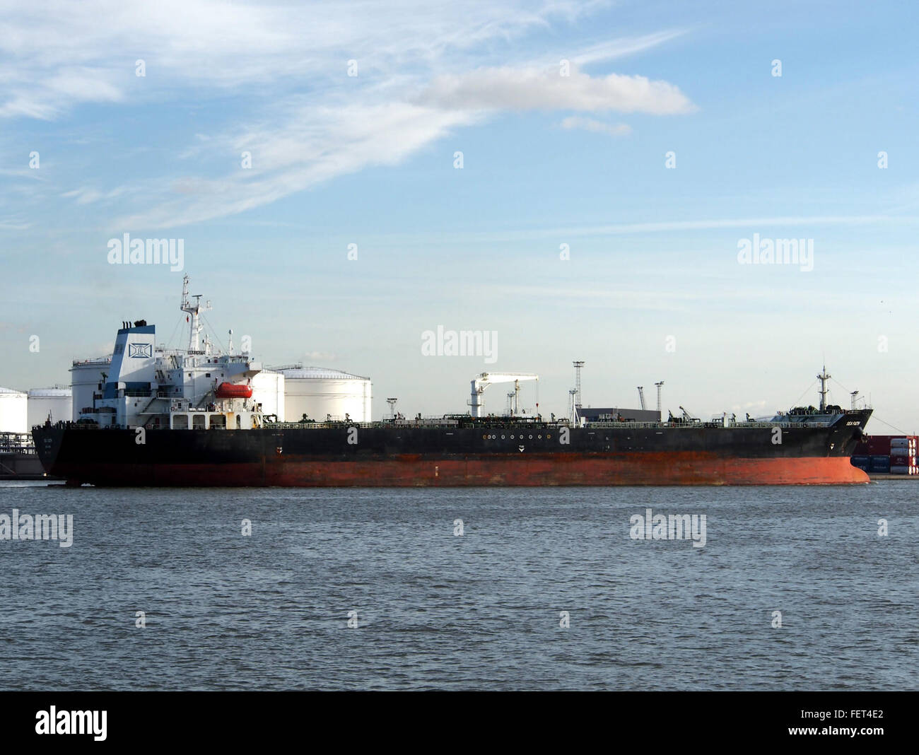 Sea Faith (ship, 2003) IMO 9258674 Port of Antwerp Stock Photo - Alamy