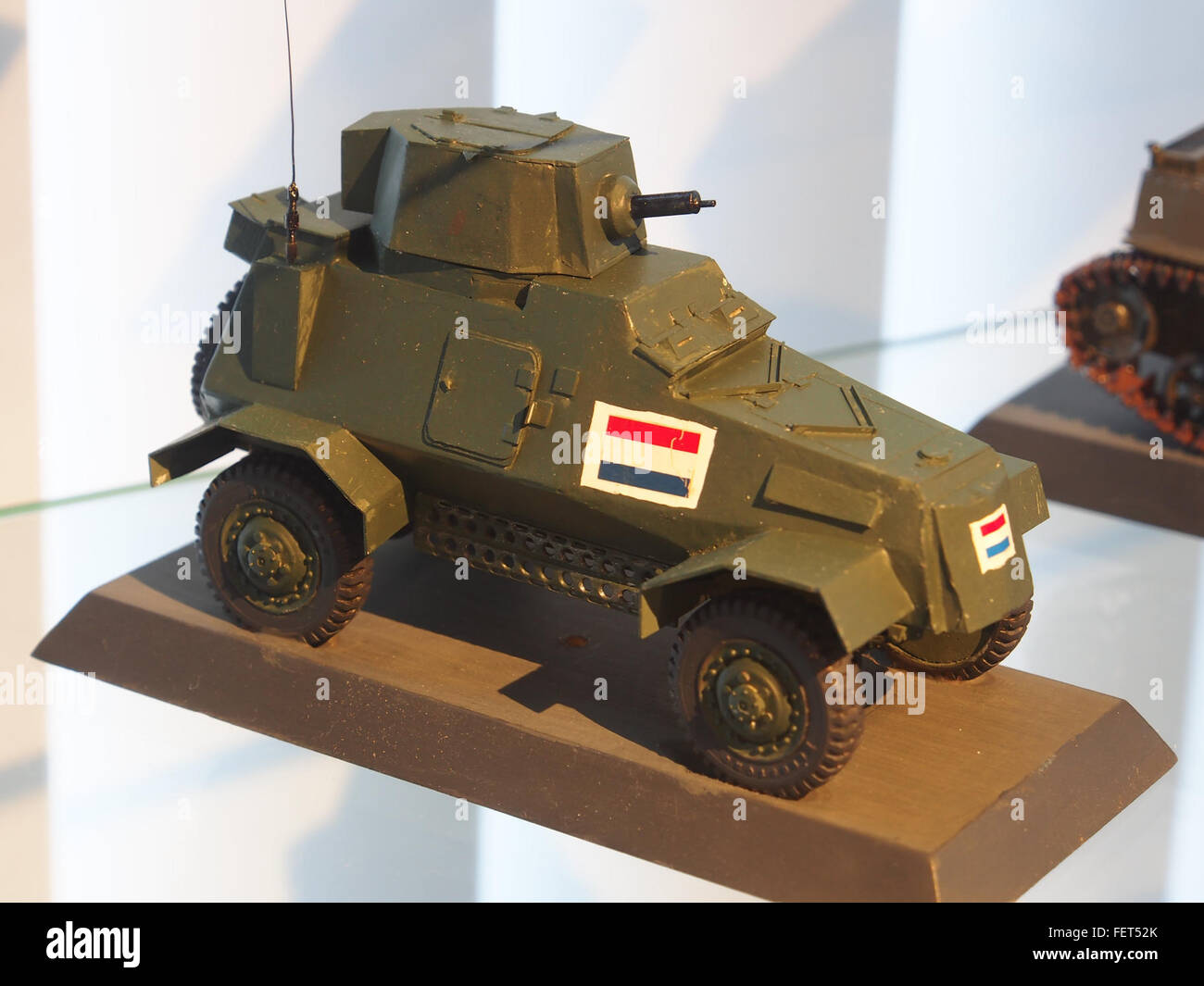 Model at the Dutch Cavalry Museum, Bernhardkazerne pic1 Stock Photo - Alamy