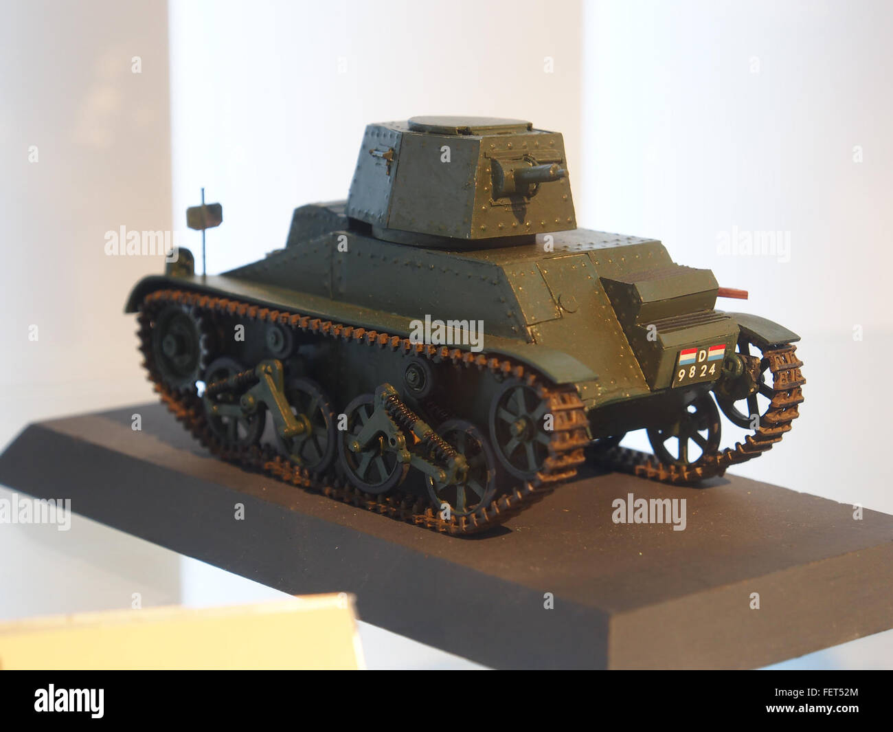 Model at the Dutch Cavalry Museum, Bernhardkazerne pic2 Stock Photo - Alamy