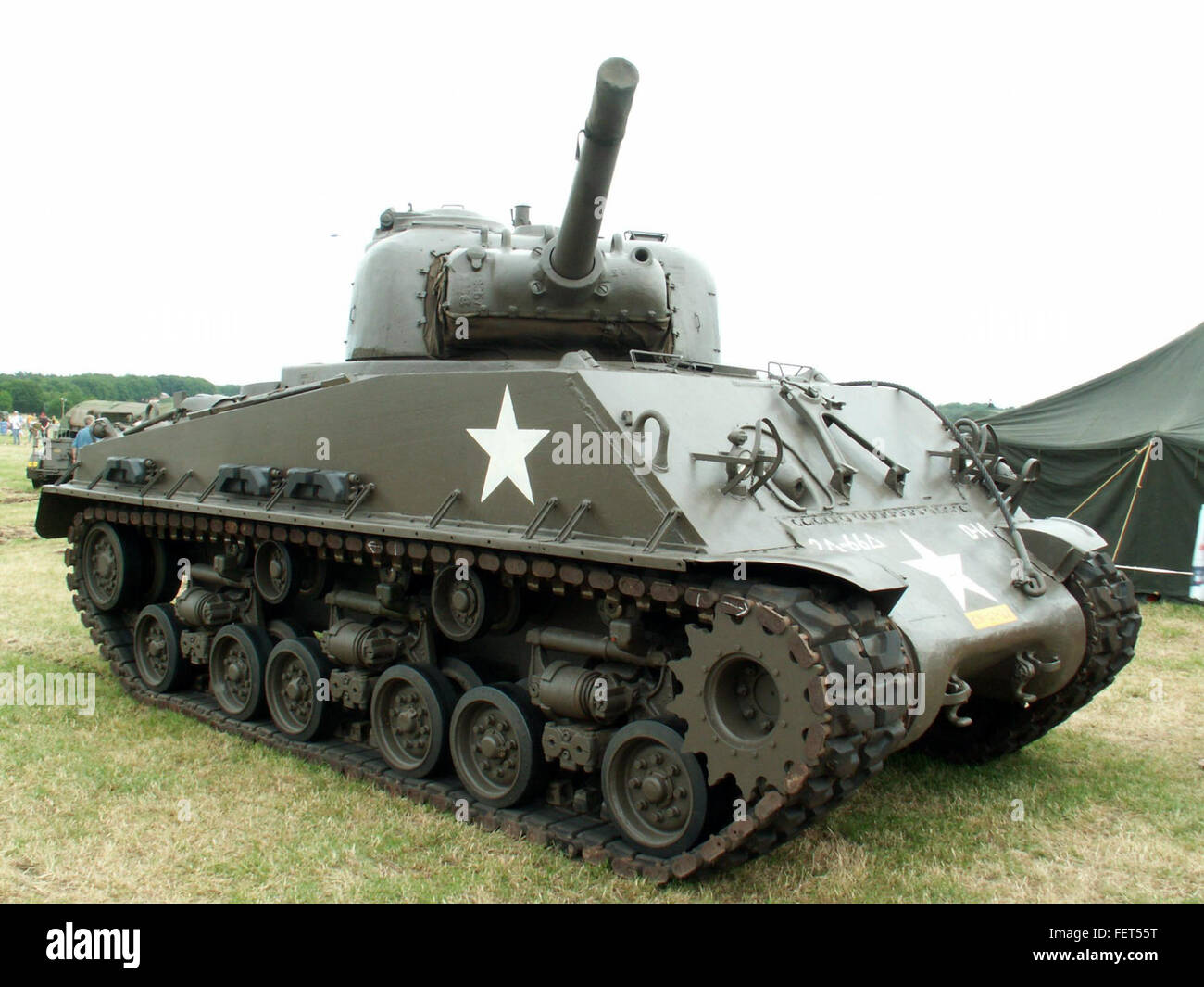 Sherman tank, Open landmachtdagen 2005, 2 delta - 66 delta, D-14 Stock ...