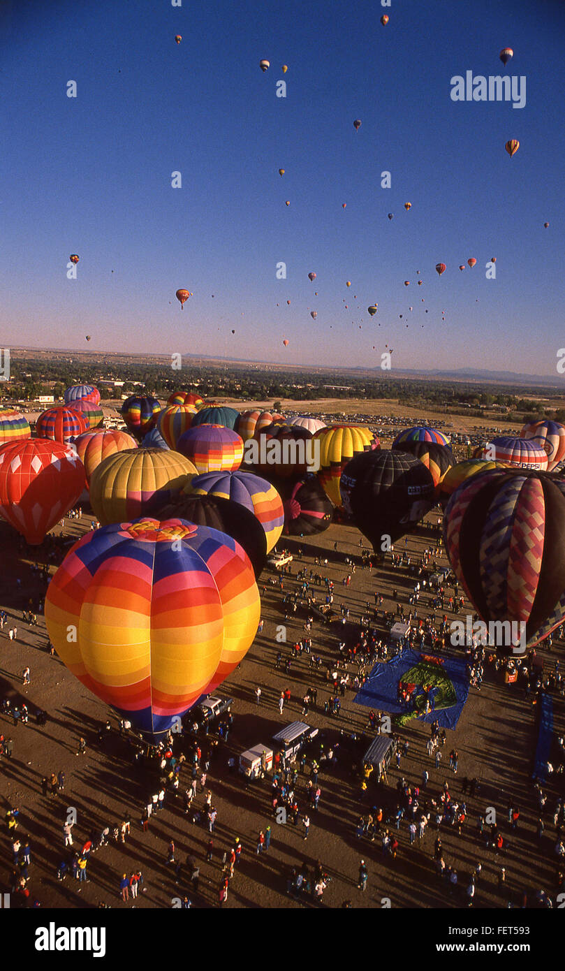 The kodak albuquerque international balloon fiesta hi-res stock ...