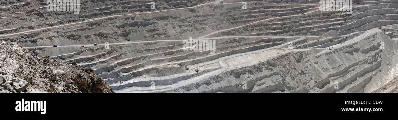 Copper mine in Chile Stock Photo - Alamy