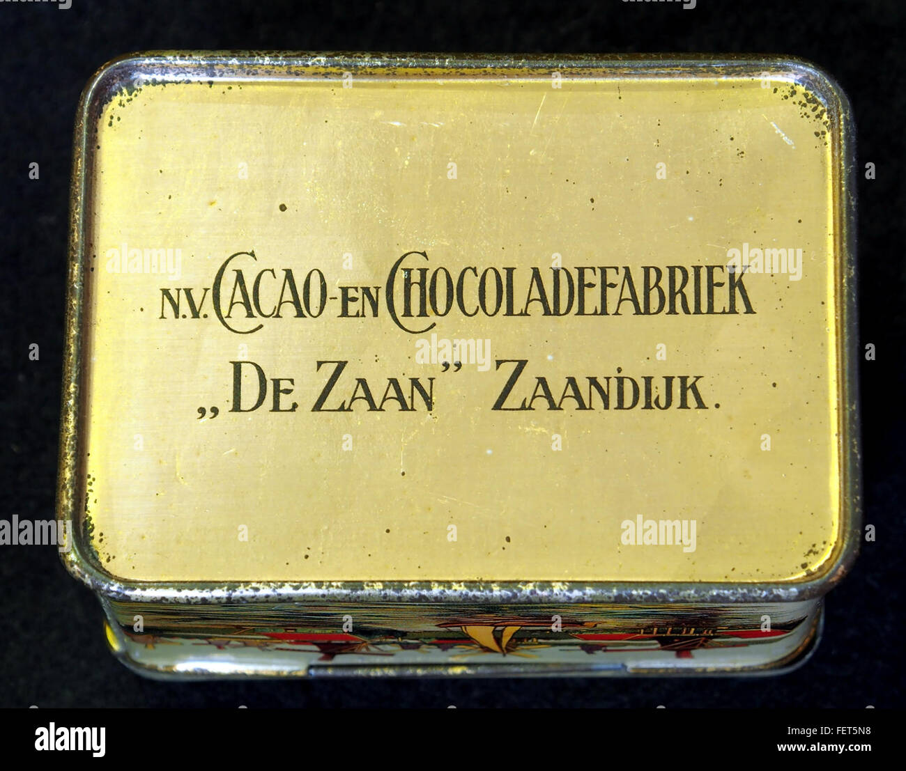 The De Zaan Cacao and Chocolate Factory can is a product showcasing ...