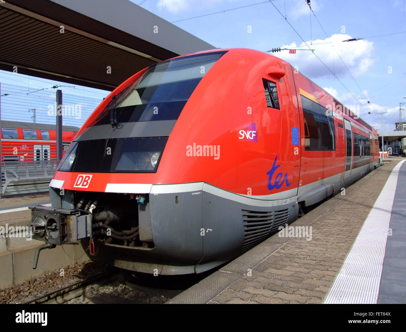 The DB SNCF TER is a regional train operating in France, serving ...