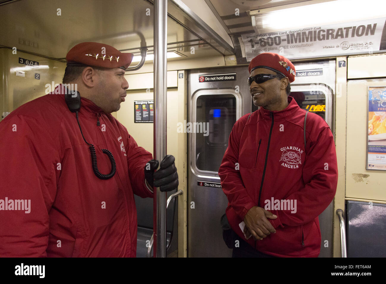 Guardian angels subway hi-res stock photography and images - Alamy