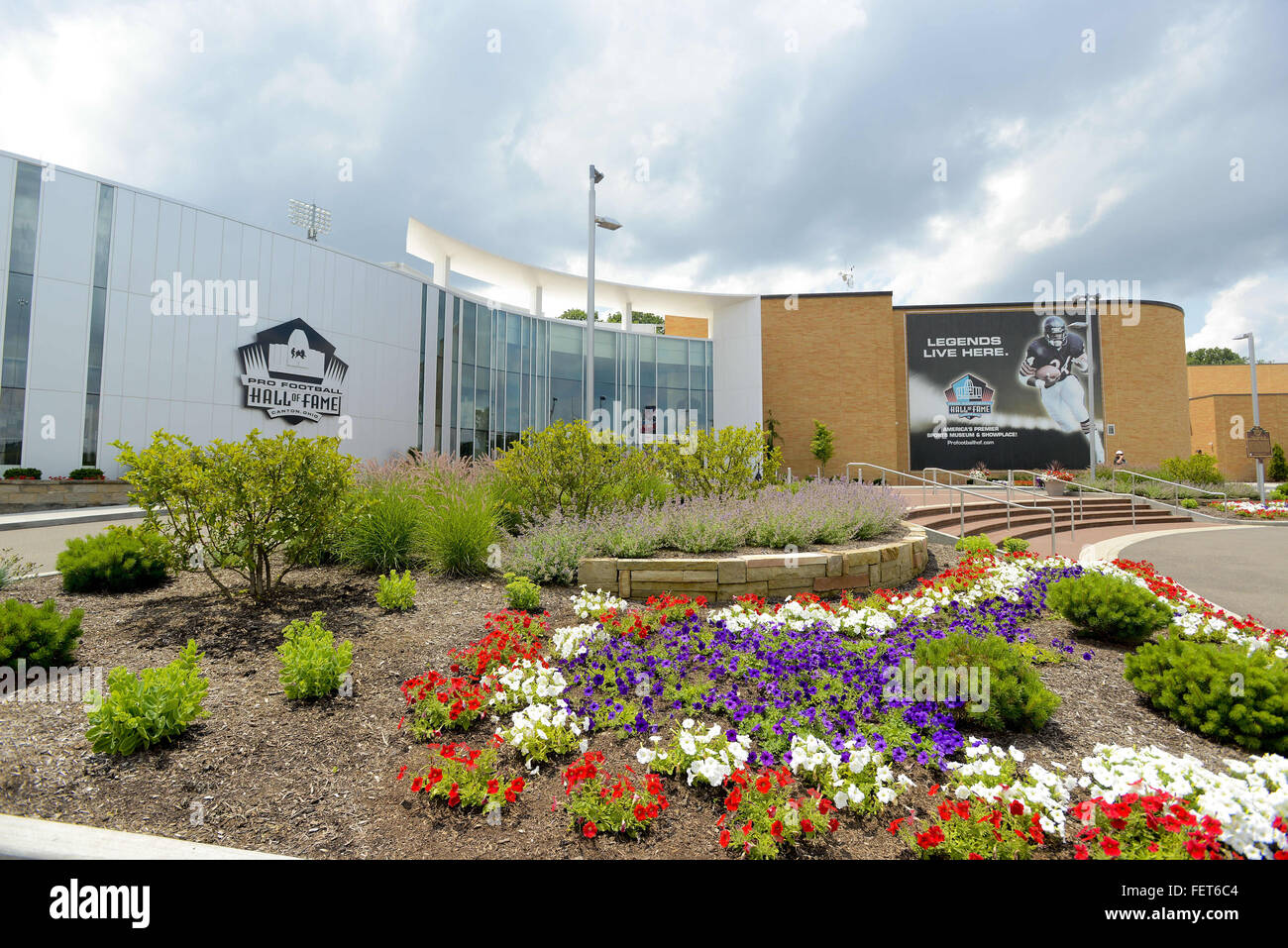 Canton, Ohio, USA. 30th June, 2013. General exterior views of the Pro ...