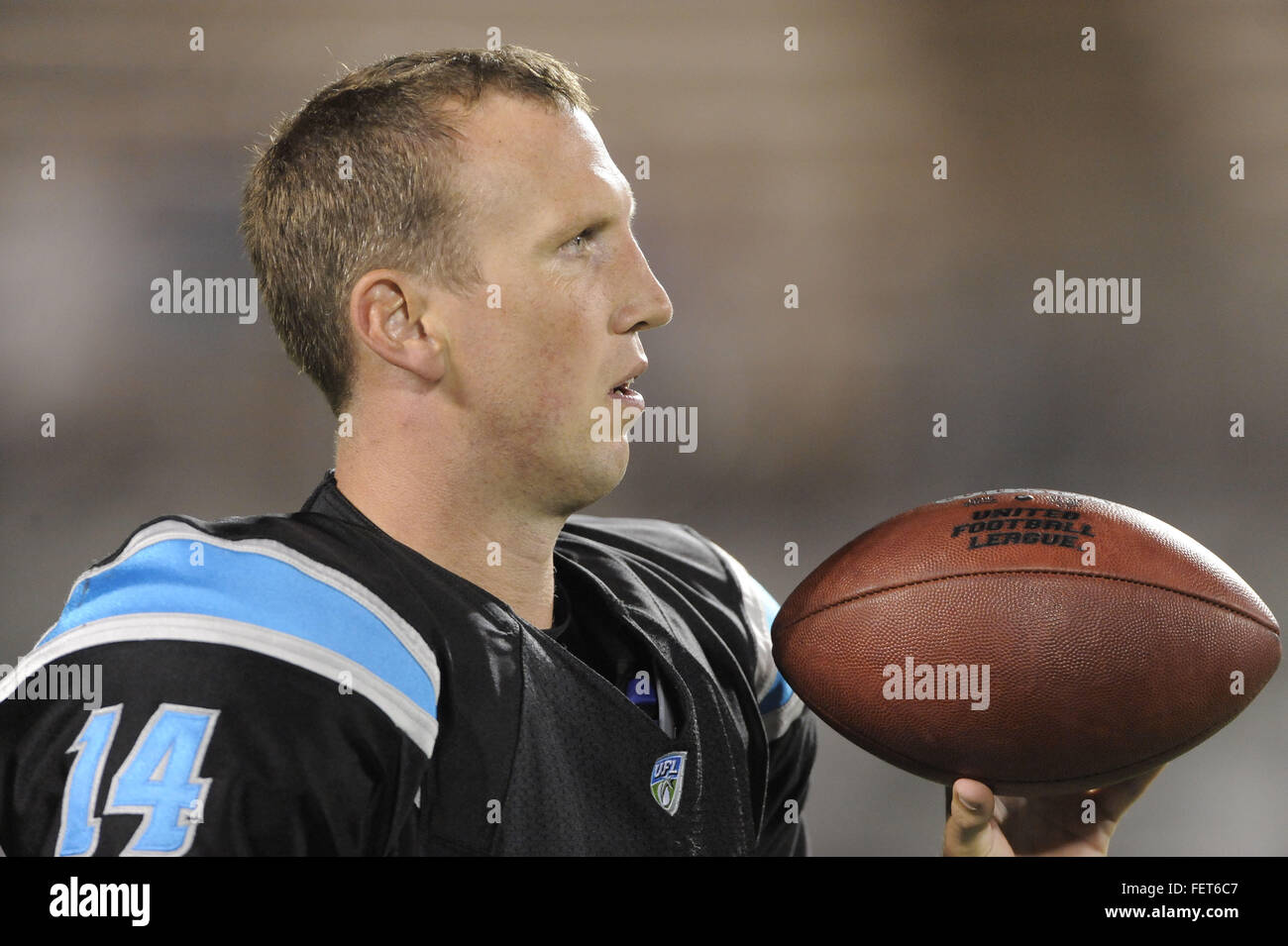 Orlando, Florida, USA. 11th Nov, 2010. Florida Tuskers quarterback ...