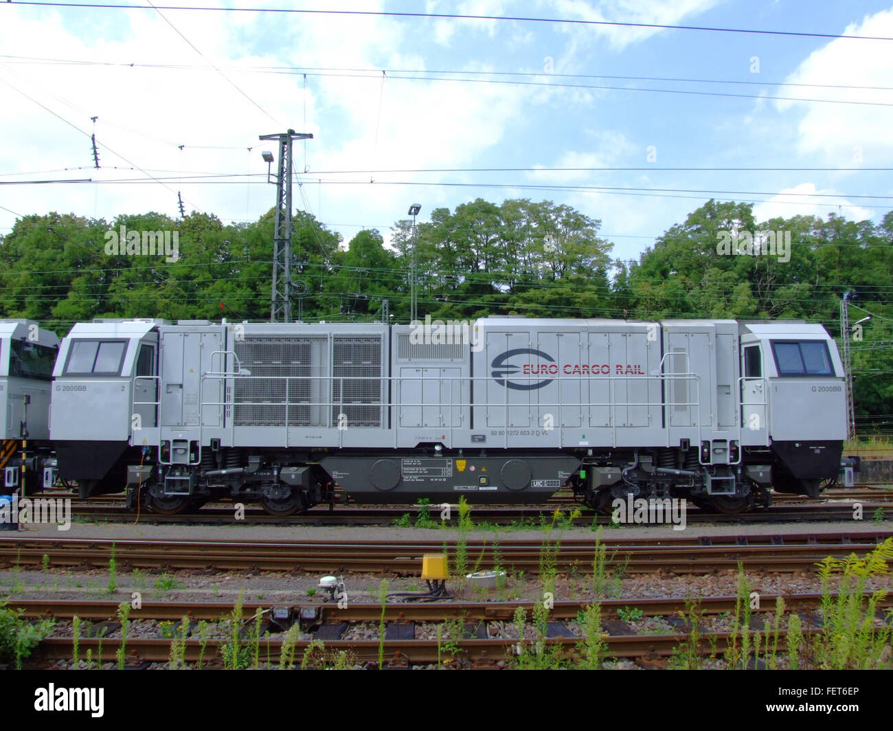 Vossloh G 2000BB Euro Cargo Rail p1 Stock Photo - Alamy