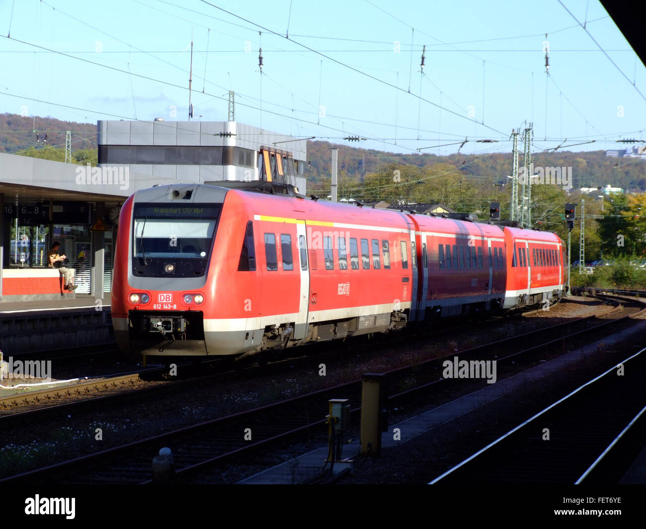 The DB 612 143-8 is a model of a German locomotive, typically used for ...