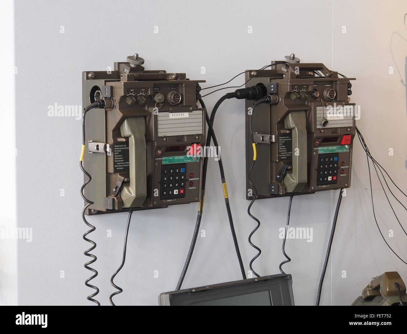 Military field phones pic1 hi-res stock photography and images - Alamy