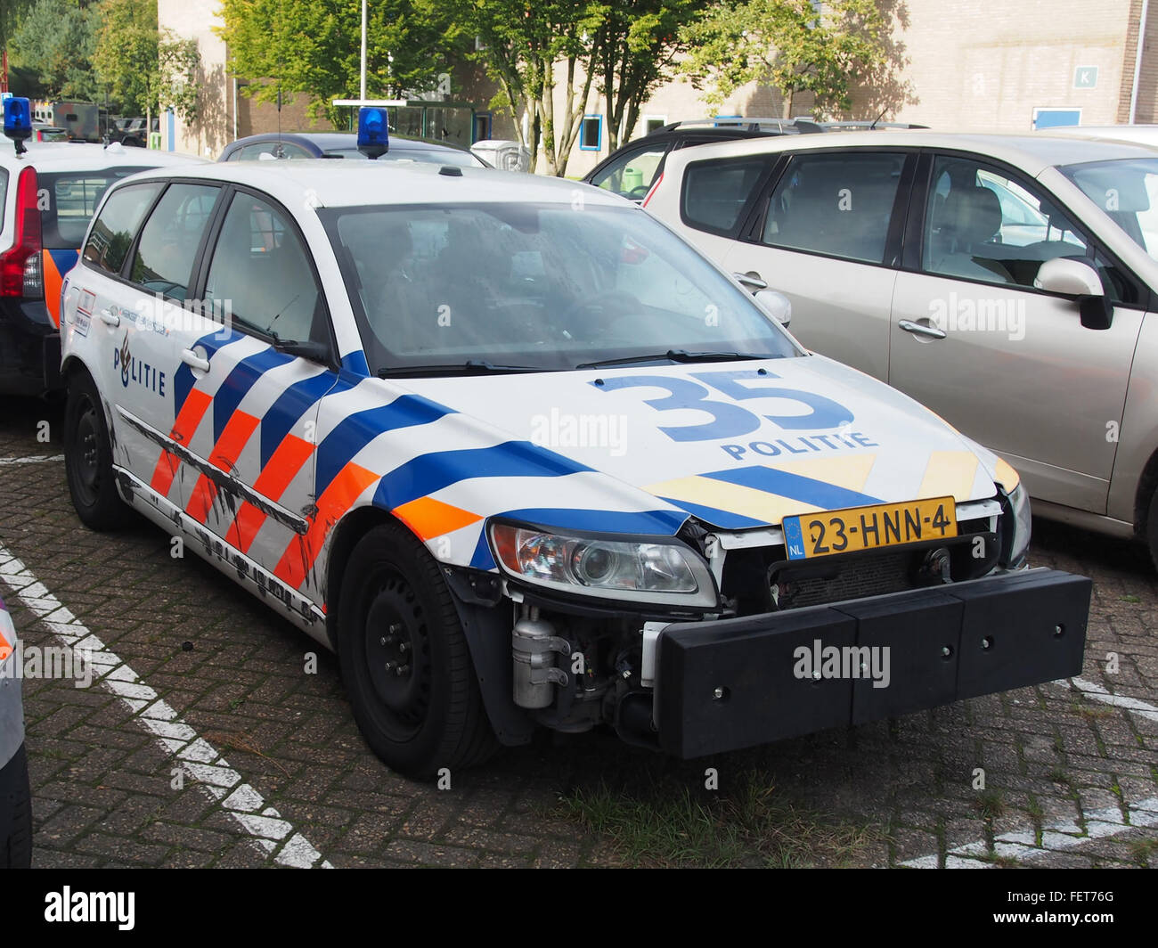 Police car for training pic1 Stock Photo - Alamy