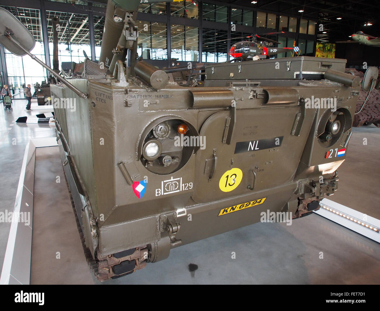 MGM-52 Lance rocket on M752 self-propelled launcher pic1 Stock Photo ...