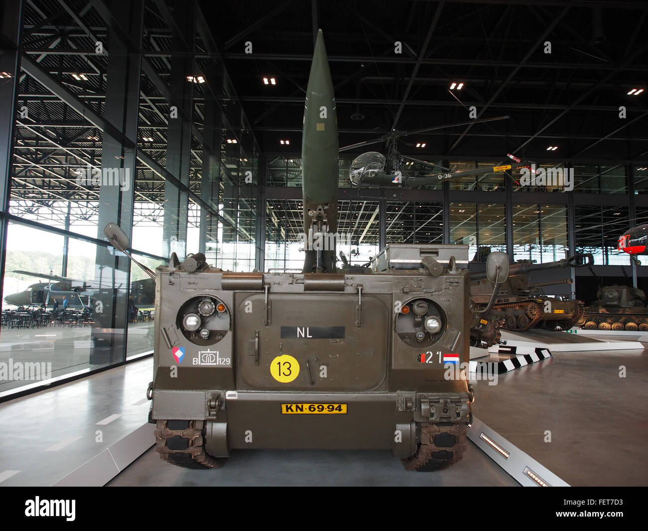 MGM-52 Lance rocket on M752 self-propelled launcher pic2 Stock Photo ...