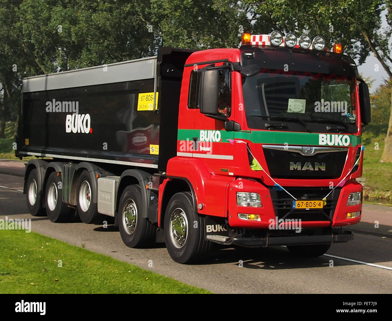 MAN truck, BUKO Stock Photo - Alamy