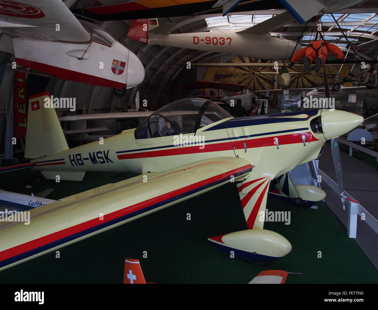 The Hirth Hi-27 Akrostar Mk2, an aerobatic aircraft, is featured in ...