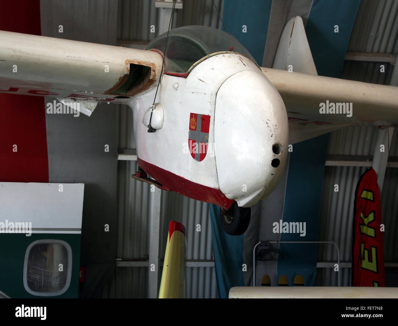 D-8290 (aircraft) Fauvel AV.36 Segelflugzeug Kugel Korntal ...