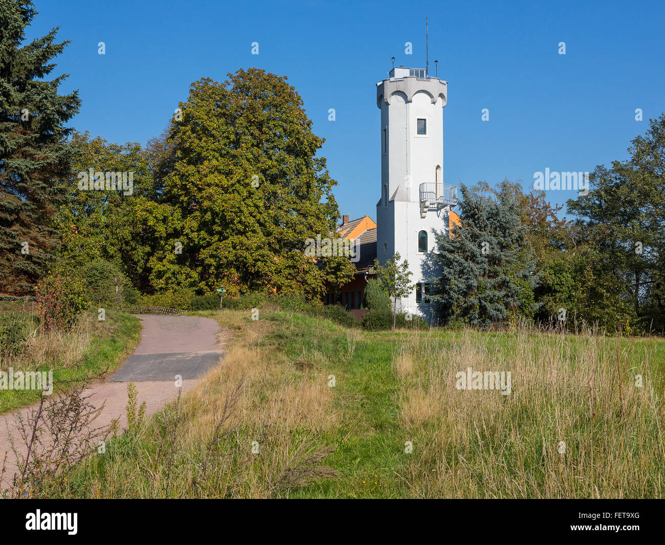 Boselturm on Boselspitze in Meissen, Saxony, Germany Stock Photo - Alamy