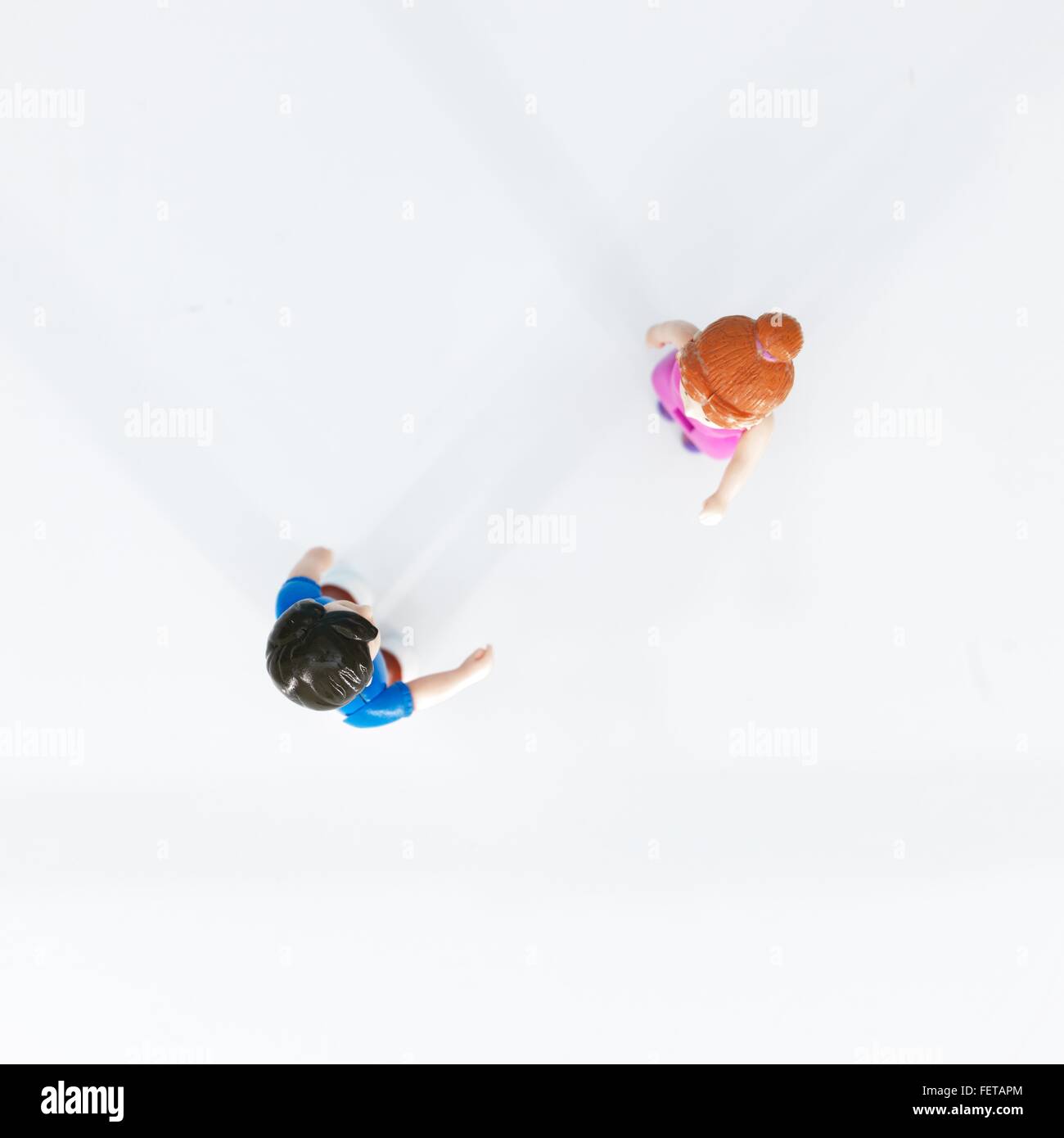 A studio photo of miniature toy people Stock Photo - Alamy
