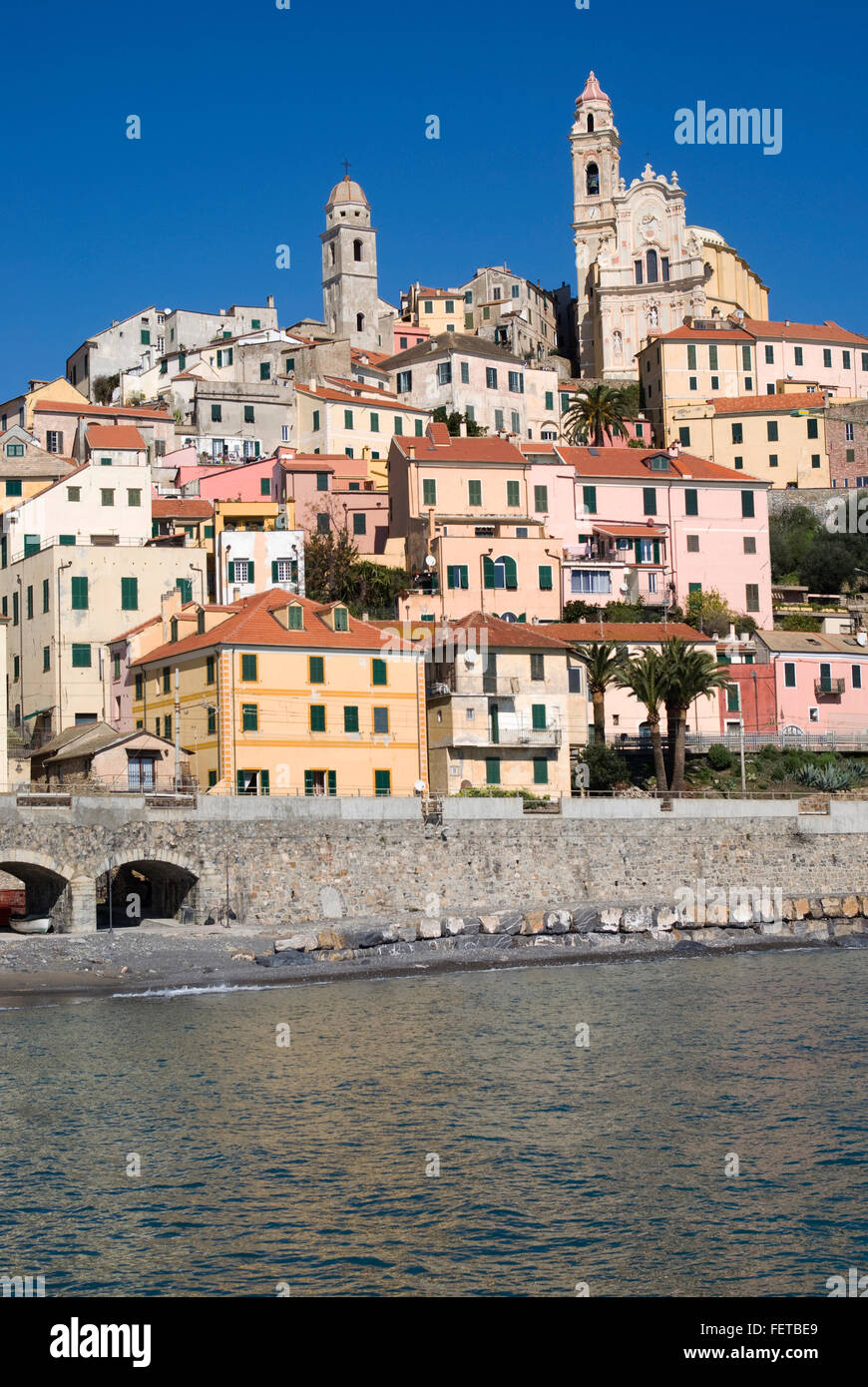 Cervo. Medieval suburb in Liguria region of Italy Stock Photo - Alamy