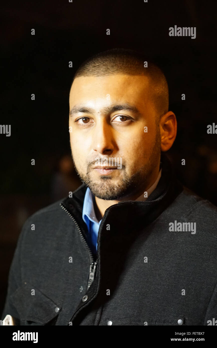 Kensington, London, UK. 8th, Feb, 2016. Hundreds of protesters hold a ...