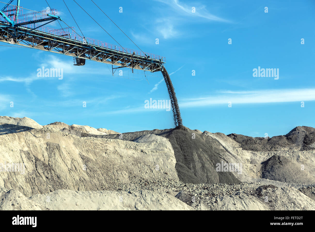 Mining machinery in the mine Stock Photo - Alamy
